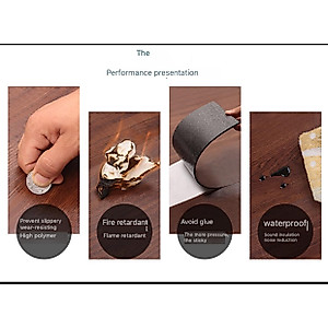 Vinyl Peel and Stick Floor Tile, Self-Adhesive Wood Plank, 10-Pack (15 Square Feet) - 6 Inch Width, 36 Inch Length, 1.2mm - Hickory - Easy DIY Nexus Planks for Any Room by Achim Home Decor