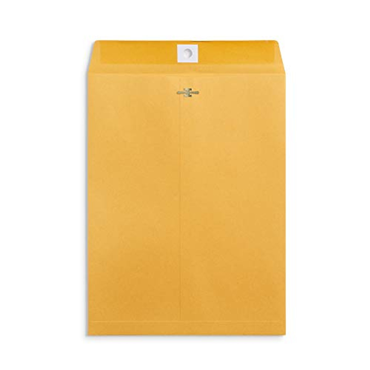 Blue Summit Supplies 100 9” x 12” Clasp Envelopes with Gummed Seal, Letter Size Clasp Mailing Envelopes Made From 28lb Kraft Paper, For Mailing Larger Papers or Magazine, Bulk 100 Pack