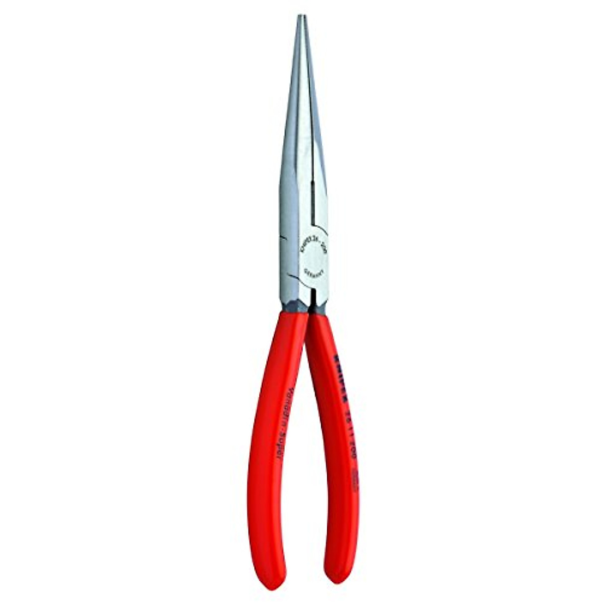 KNIPEX Tools 00 20 08 US1 Long Nose, Diagonal Cutter, and Alligator Pliers 3-Piece Tool Set, Red (Packaging May Vary)