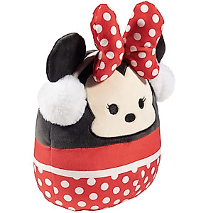 Squishmallows Original 8-Inch Minnie Mouse - Official Jazwares Winter Plush - Collectible Soft & Squishy Disney Stuffed Animal Toy - Gift for Kids, Girls & Boys