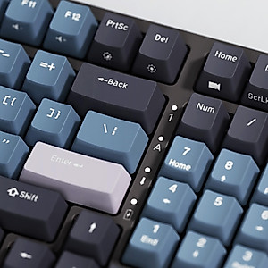 RK ROYAL KLUDGE RK98 Wireless Mechanical Keyboard, Triple Mode 2.4G/BT5.1/USB-C Hot Swappable Mechanical Keyboard with Number Pad, Pre-lubed Switches RGB Backlit Gaming Keyboard, Software Support