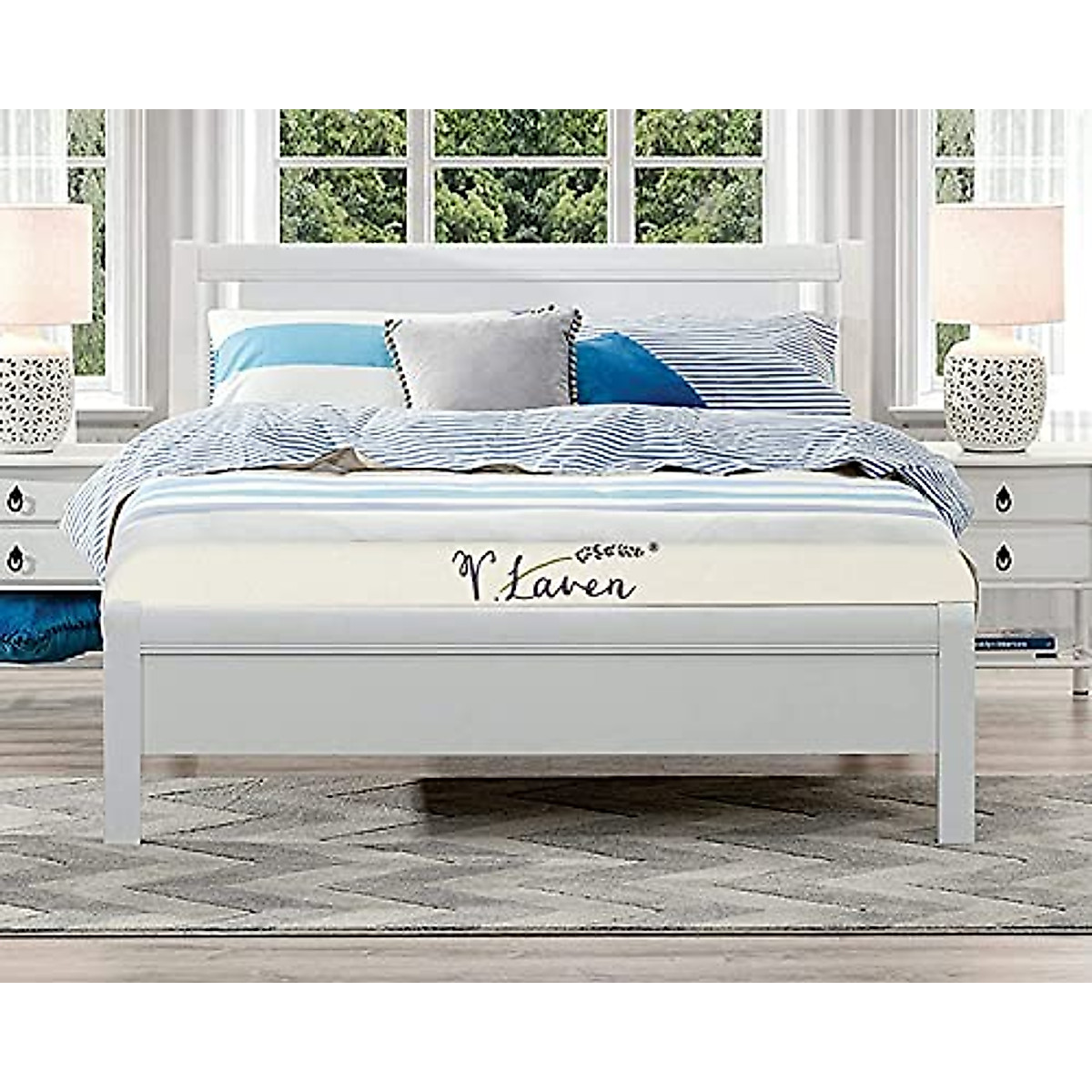LuxErgo 3 Inch Memory Foam Mattress Topper, Twin XL