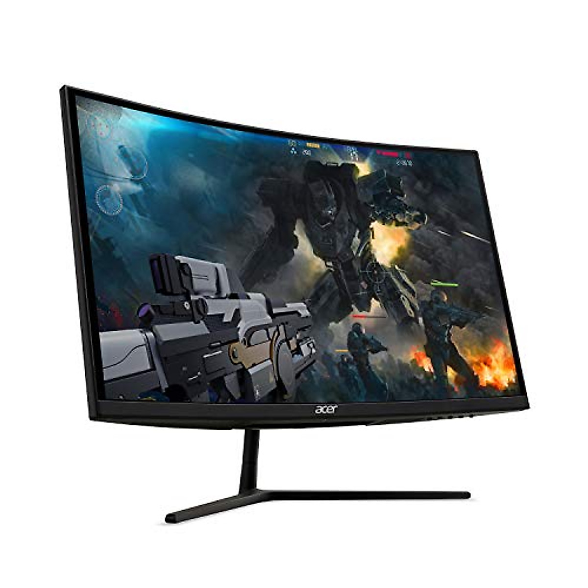 Acer EI272UR Pbmiiipx 27" 1500R Curved WQHD (2560 x 1440) VA Gaming Monitor with AMD Radeon FreeSync2 HDR Technology, 144Hz,VESA Certified DisplayHDR400, DCI-P3 (Display Port & 3 x HDMI Ports),Black