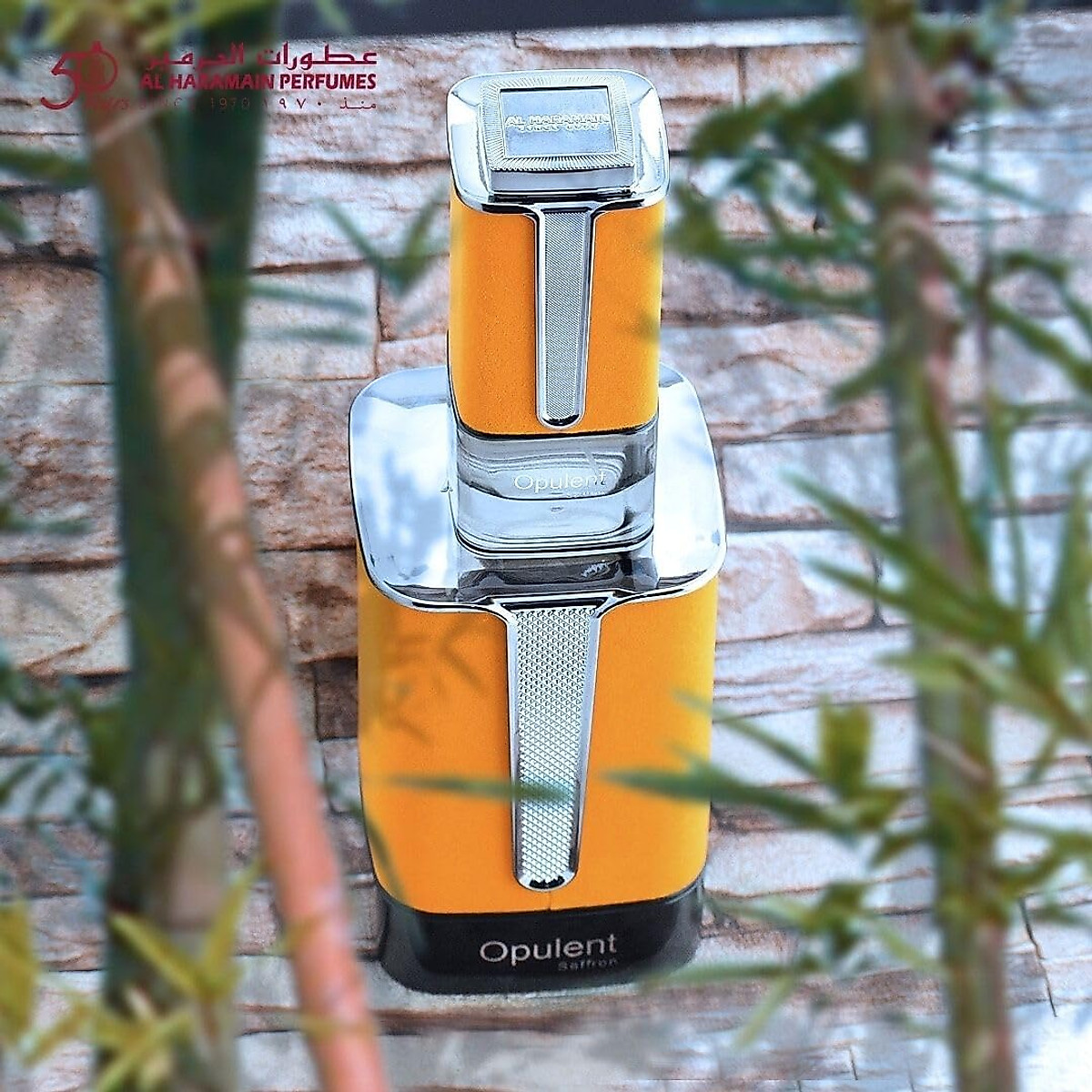 Al Haramain Opulent Saffron - Cologne for Men - Long Lasting Perfume for Men - Arabian Perfume for Men - Men's Cologne - Oriental Fragrance - 3.33 oz