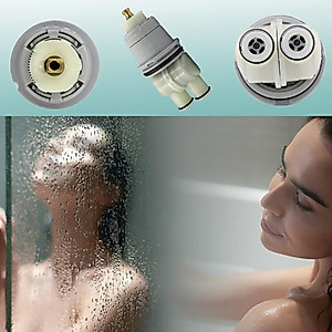 RP46074 Shower Valve Cartridge Assembly Compatible For Shower and Tub 13/14 Series Faucet, Single-handle Valve Cartridge Repair Assembly, Replacement Monitor,2
