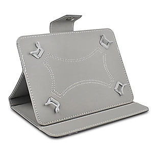 DETUOSI Universal 7.0 inch Tablet Case, 7 inch Tablet Cover, Travel Portable Protective Folio PU Leather Stand Shell Case【with 4 Fixed Rings】for All Kinds of 7.0-7.9 inch Android/iOS/Windows Tablet #2