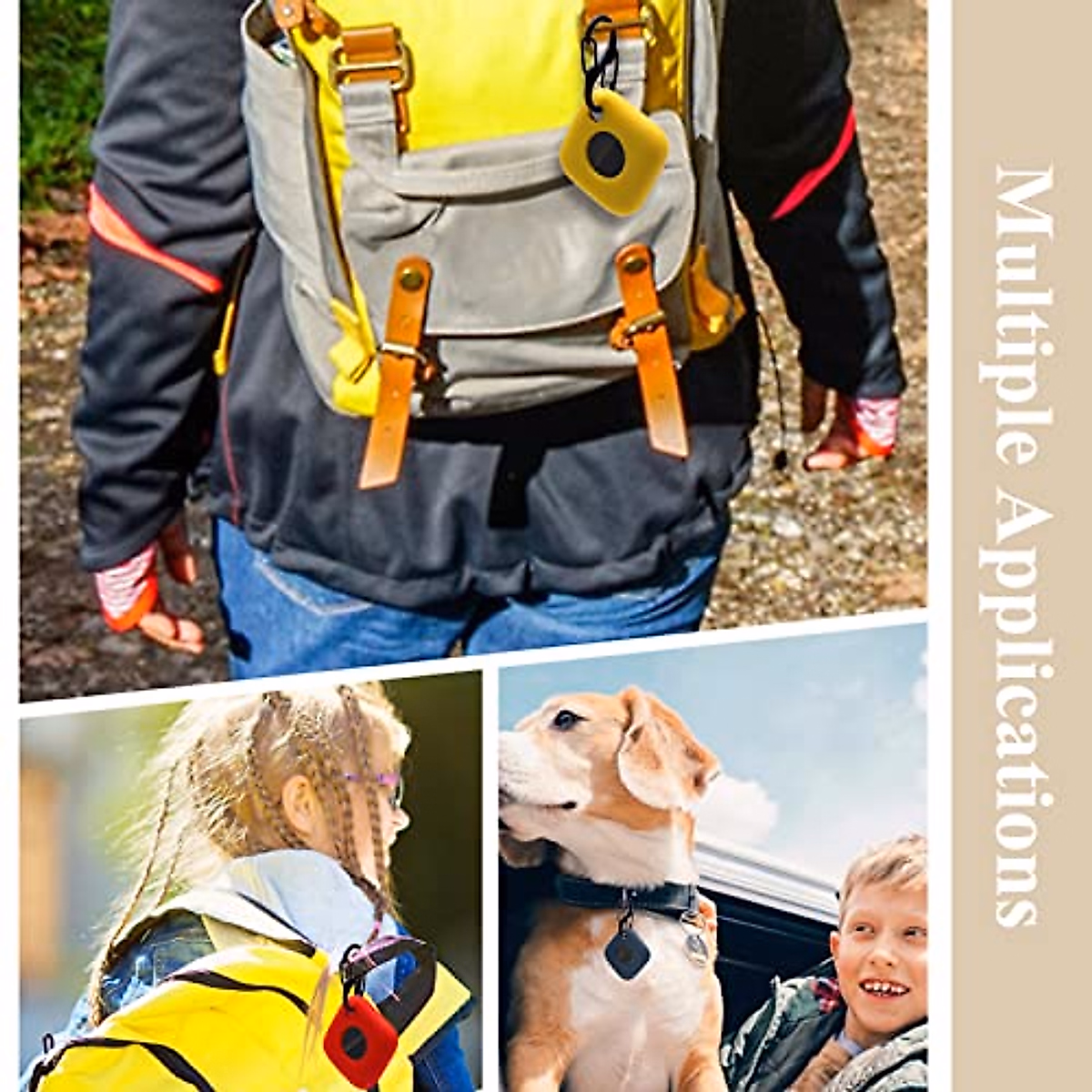 LiZHi for Tile Mate Case Cover 2022, Soft Silicone Skin Cover Shock-Absorbing Protective Case with Keychain for Tile Mate Bluetooth Tracker, 2 Packs- Black