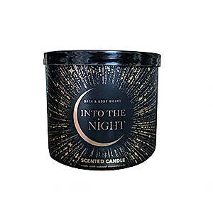 White Barn Bath & Body Works Into The Night Candle Holiday 3 Wick Scented Candles