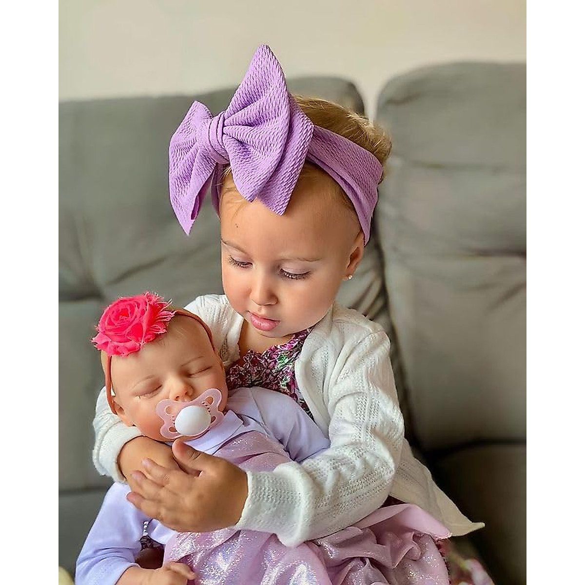 BABESIDE 17" Realistic Reborn Baby Dolls - Soft Body, Anatomically Correct, with Diaper, Soothe Toy, Bottle, Pacifier & Birth Certificate