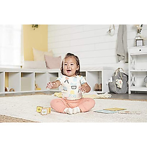 Gerber Baby Girls 2-Pack Pants, Orange/black, 0-3 Months