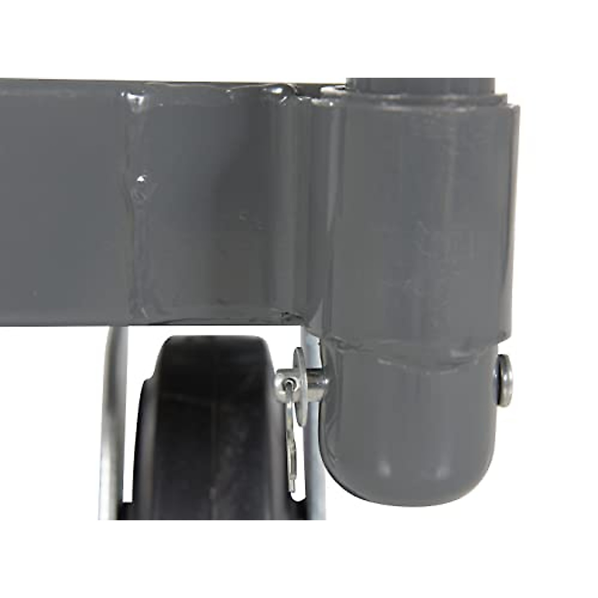 Vestil ECSPT-2448 Steel Smooth Deck Platform Truck 24 In. x 48 In. 2000 Lb. Capacity Black