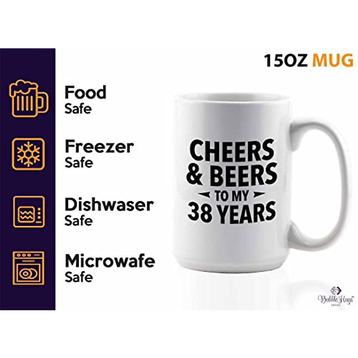 76 Birthday Gift Shot Glass 1.5oz Cheers & Beers 76 Years - Gift for 76 Year Old Guy Gifts for Mom Mama Vintage Beer Day Brew Turning Old