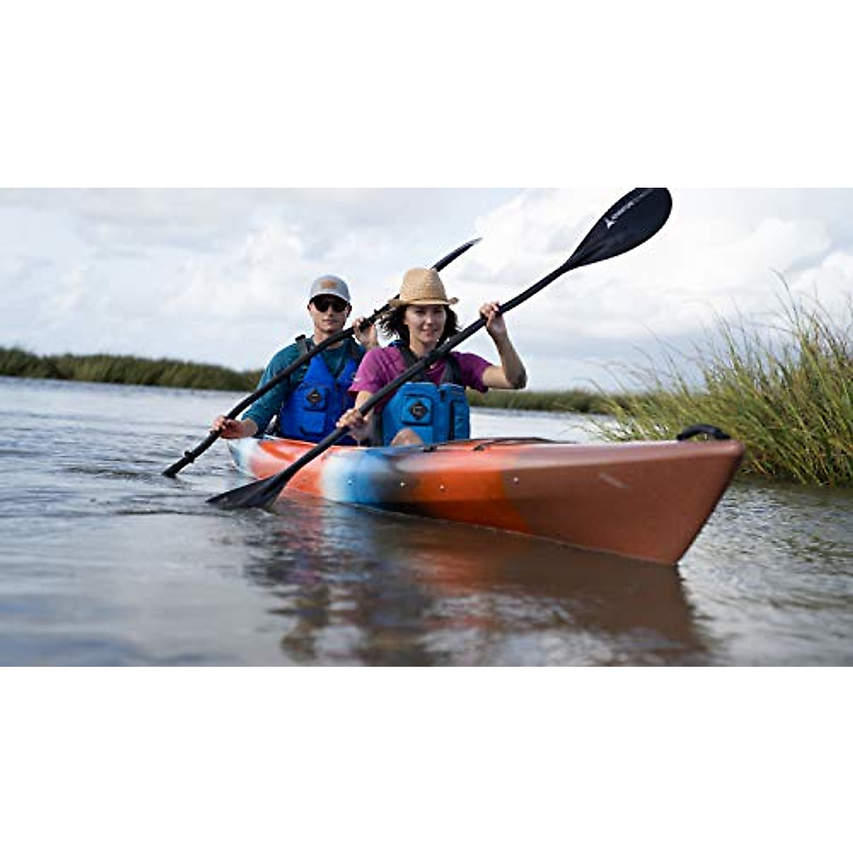 Wilderness Systems Pamlico 145 | Sit Inside Recreational Kayak | Tandem Kayak | 14' 6" | Red