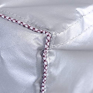 Silver Washing Machine Cover Waterproof Sunscreen Cover Front Load Washer Dryer Coat Protection Washer Cover