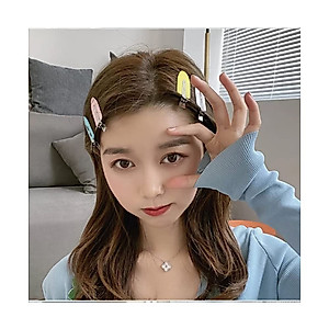 LAARYBAOO 20 pcs No Bend Hair Clips, Hair Styling, Hair Coloring, Curl Pin Clips, No Crease Hair Clips for Makeup Application