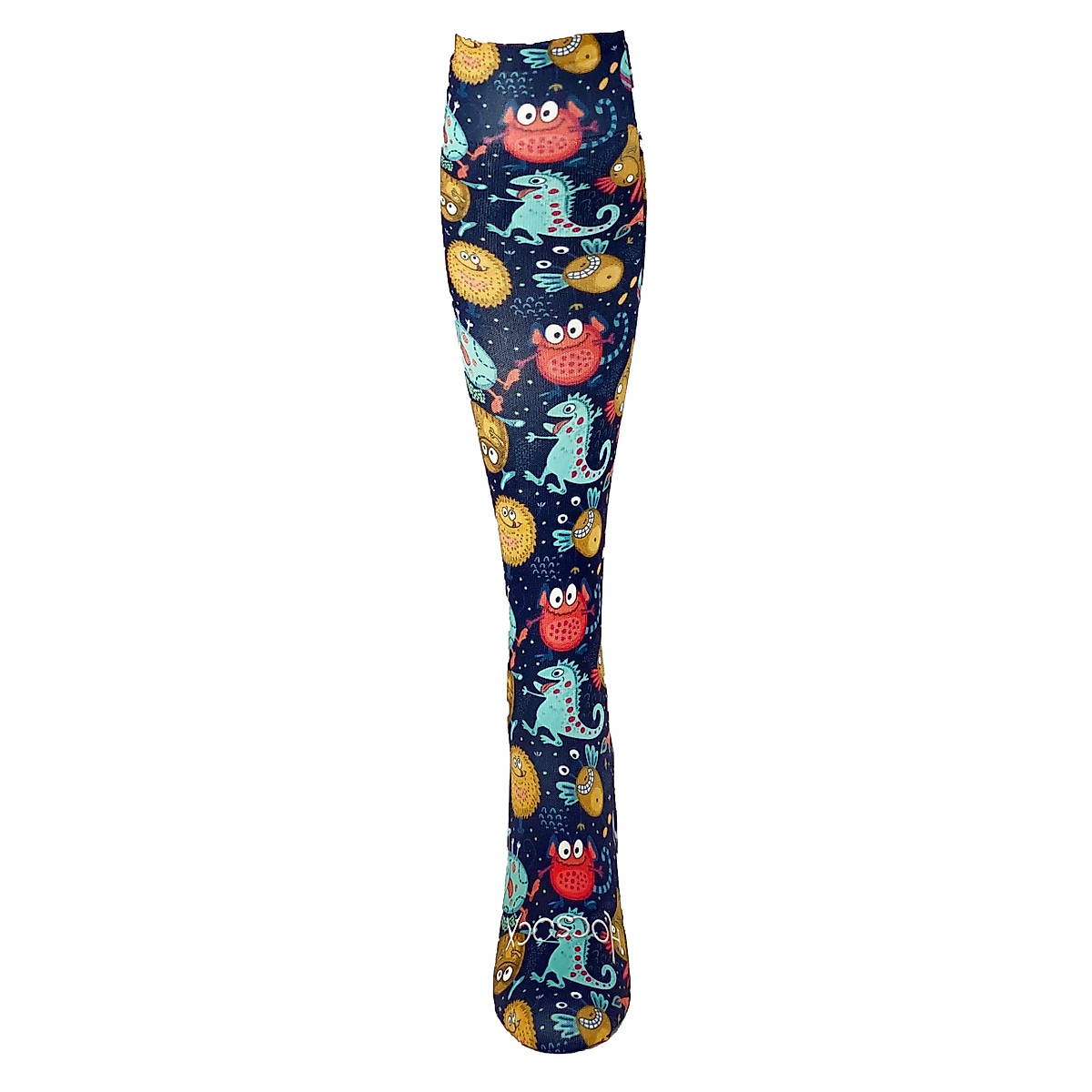 Hocsocx Monsters Socks Performance Liner Moisture-Wicking Protection for Field Hockey, Ice Hockey, and Soccer