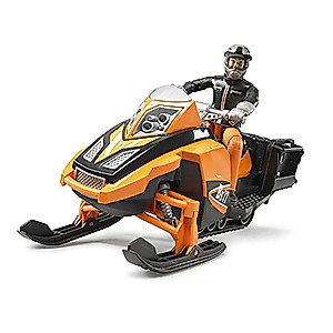 Bruder Snowmobile with Driver & Accessories