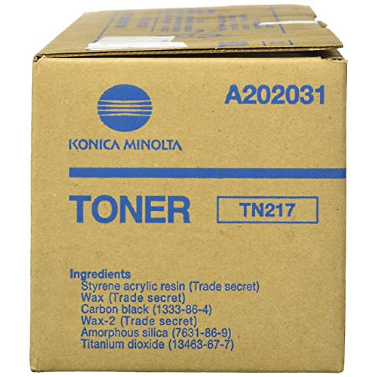 Konica-Minolta Genuine OEM Brand Name KMBS Toner Cartridge for Bizhub 223/283 A202031 (17.5K Yield) TN217