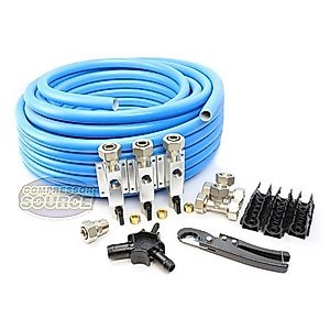 M7500 RapidAir MaxLine 3/4" Compressed Air Tubing Commercial / Shop Piping Kit
