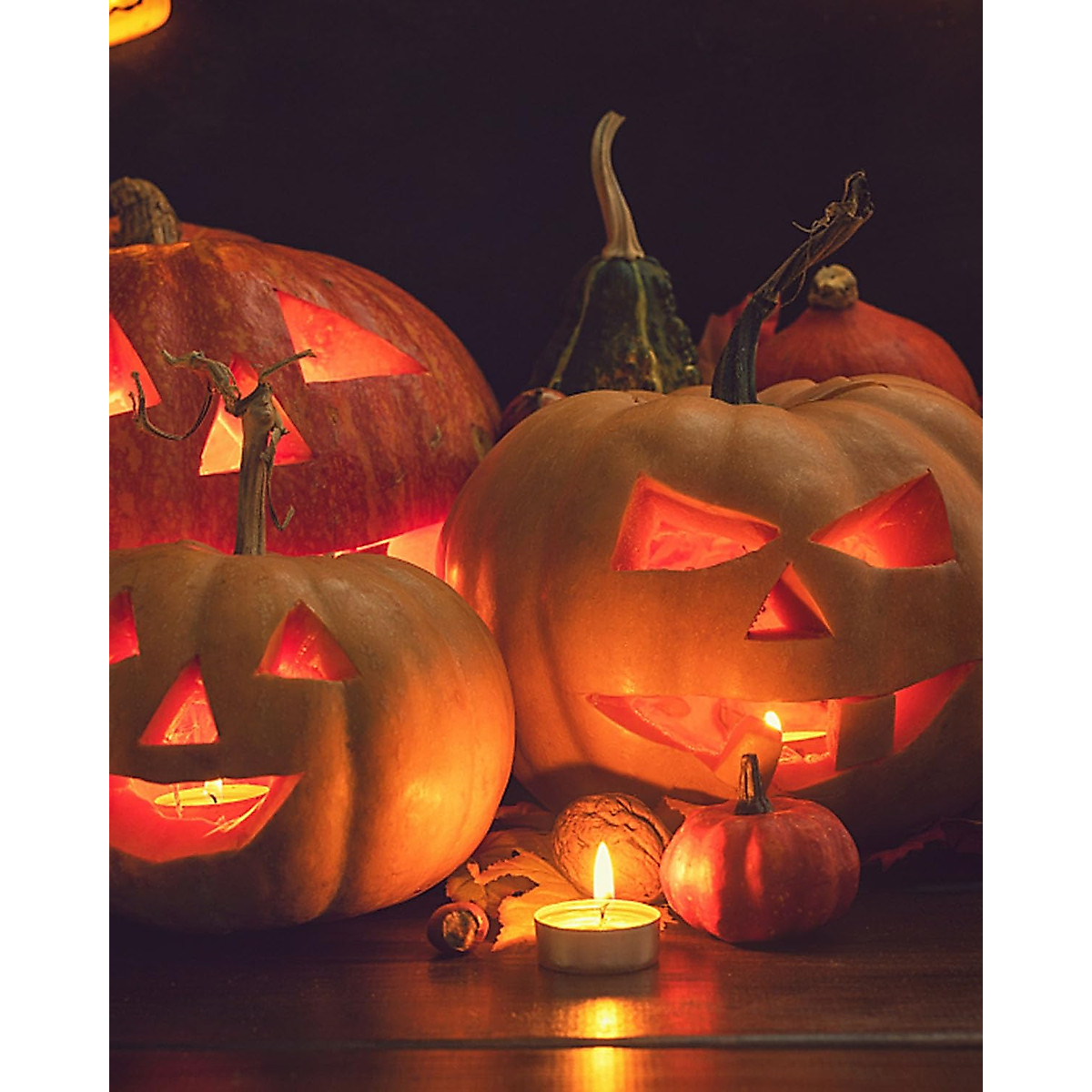 Ashlux Unscented Palm Tea Lights Candles 100 Pack Bulk, 4.5 Hours Long Burning White Tea Lights,Non-Paranffin, Smokeless, Mini Tealight Votive Candles for Wedding, Centerpiece, Party, Power Outages