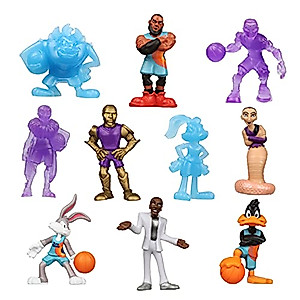 Moose Toys Space Jam: A New Legacy - 2" Collectible 10 Pack Mini Figures with Basketball Bases | Amazon Exclusive, Multicolor (14616)