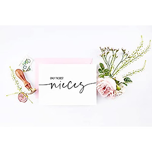 Pregnancy Announcement Card for Niece, New Big Cousin Baby Reveal Card from Aunt and Uncle (Niece)