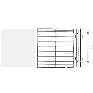 VEVOR 20"W x 21"D Pull Out Cabinet Organizer, Heavy Duty Slide Out Pantry Shelves, Chrome-Plated Steel Roll Out Drawers, Sliding Drawer Storage for Home, Inside Kitchen Cabinet, Bathroom, Under Sink