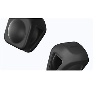 For Insta360 One RS Anti-Scratch Camera Lens Cover Silicone Case for Insta360 One RS Action Anti-Scratch Camera Accessories Black (Insta360 One RS, Black, RS01)