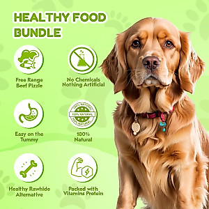 FURFUEL Yak Cheese Himalayan Dog Chews, (6 Counts Large) Long-Lasting Treats for Large & Medium Breeds Yak Chews Made with Pure Natural Ingredients, Perfect Dog Chews for Aggressive Chewers