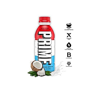 NEW FLAVOR! Prime Hydration Drink Variety Pack - 16.9 fl oz (7 Pack) Packaged by Sivint + 1ST LIMITED EDITION COIN