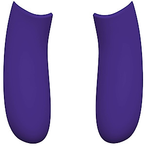 eXtremeRate Purple Replacement Side Rails + Back Shell + Faceplate for Xbox Series X/S Controller