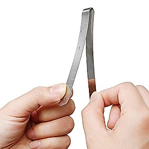 Sewing Clips Set of 20 Stainless Steel Hemming Clips 3 Inches Measurement Ruler Quilting Supplies