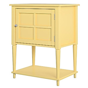 Ameriwood Home Fairmont Accent Table, Yellow