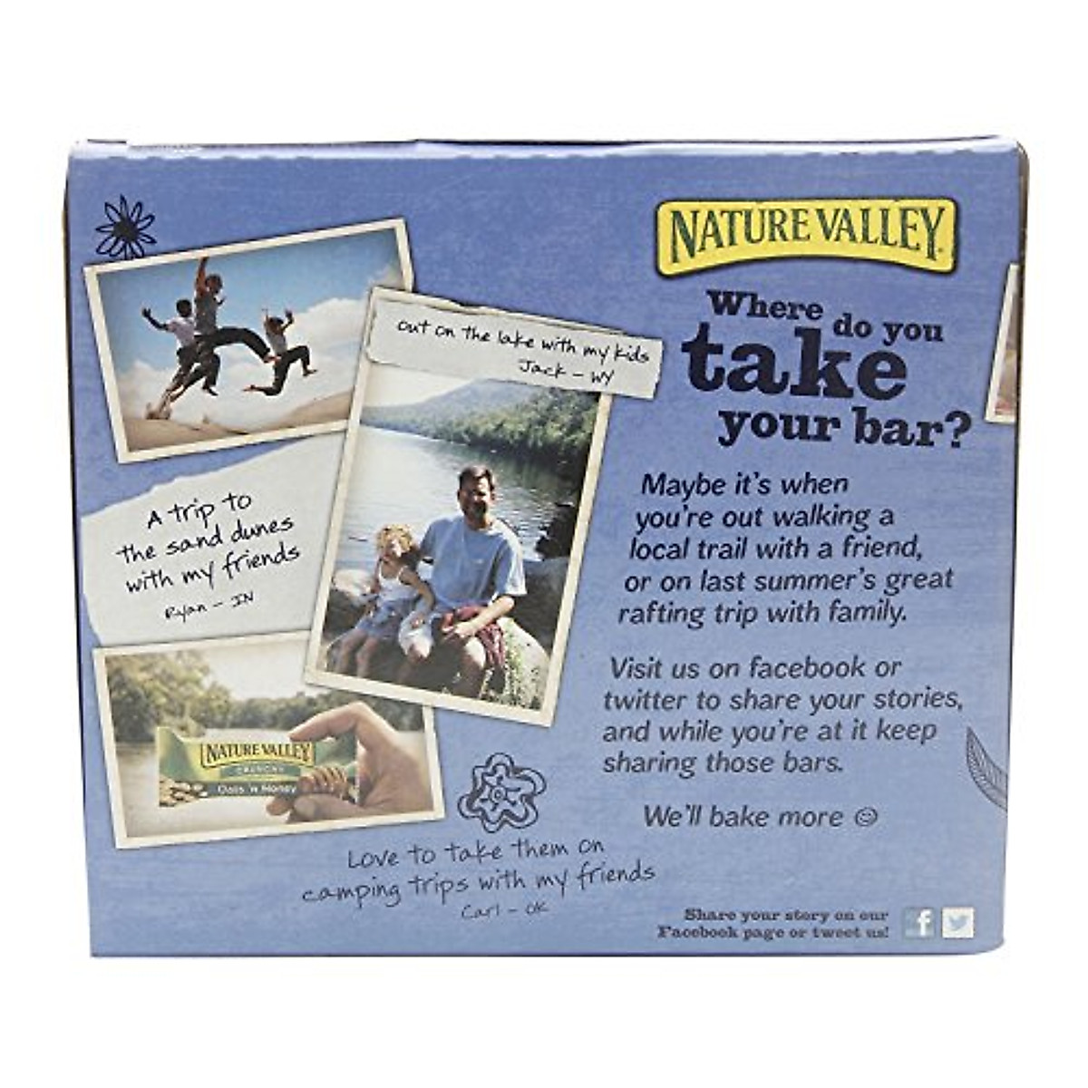 Nature Valley Crunchy Granola Bars, Variety Pack, 12 Bars, 8.94 OZ (6 Pouches)