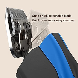 Furzone Detachable Blade - Size 30 Blade 1/50", Made of Extra Durable Japanese Steel, Compatible with Most Andis, Oster, Wahl A5 Clippers