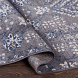 Artistic Weavers Bohemian Floral Dale Area Rug, 5'3" x 7', Gray