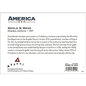 Three Women with Fire Hose Avanti America Collection Funny Birthday Card for Her