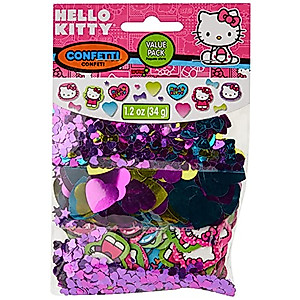 Amscan 361417 Confetti | Hello Kitty Rainbow Collection | 1 pack | Party Accessory