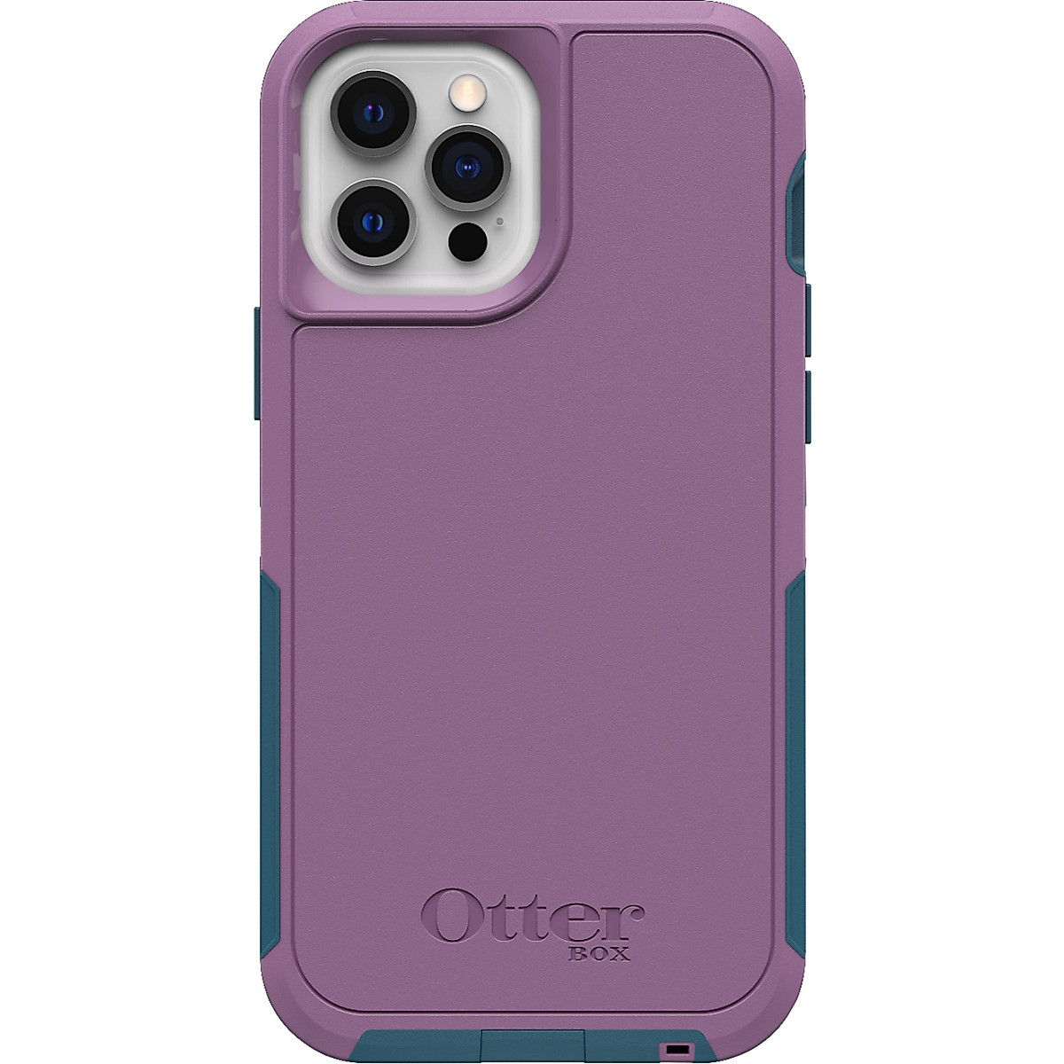 OtterBox iPhone 12 & 12 Pro (Holster available upon reqeust and not included) Defender Series XT Case - LAVENDER BLISS, screenless, rugged , snaps to MagSafe, lanyard attachment
