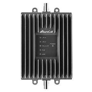 SureCall Fusion2Go 3.0 RV Cell Signal Booster for Motorhome, 5G/4G LTE, Large Vehicles, Permanent Omni Antenna, Multi-User All Carrier Boosts Verizon AT&T Sprint T-Mobile, FCC Approved, USA Company