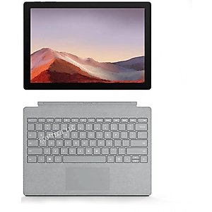 Microsoft Surface Pro 7 Tablet 12.3" Touch Laptop with Keyboard & Stylus Pen, Core i5-1035G4, 8GB RAM, 256GB SSD, FHD 2K (2736 x 1824), Type-C Windows 10 pro (Renewed)