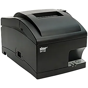 Star Micronics SP742ME Ethernet (LAN) Impact Receipt Printer with Auto-cutter and Internal Power Supply - Gray