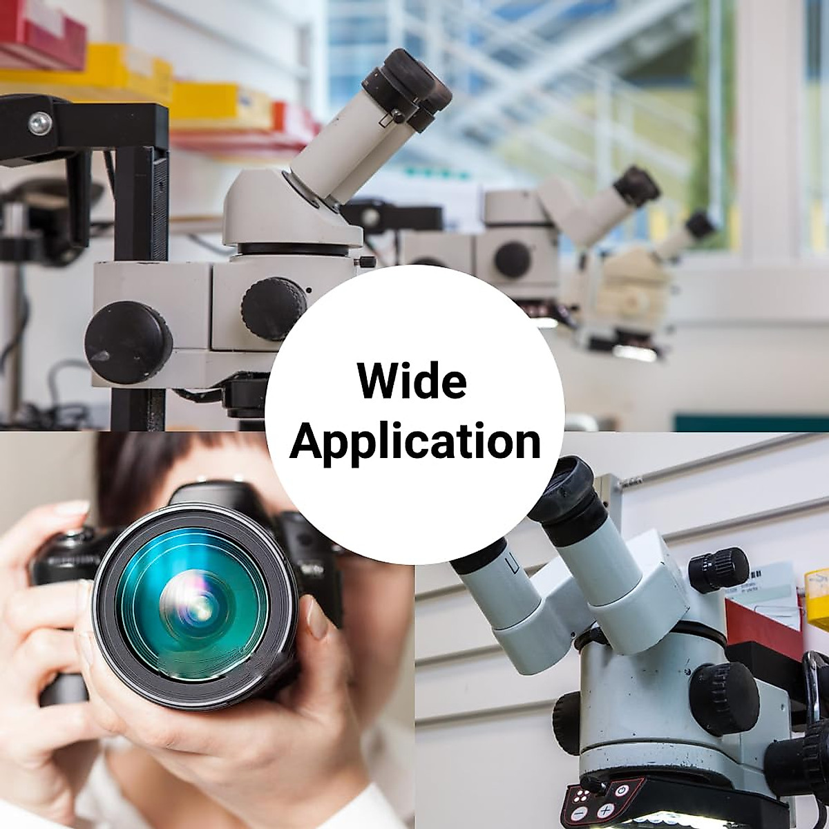 Adjustable Aperture Diaphragm Camera Diaphragm 1.5-25mm Adjustable Lens Optical Diaphragm Microscope Adapter Aperture