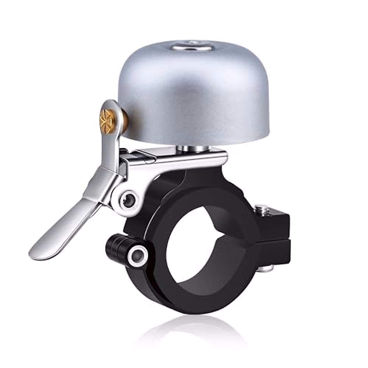 Greallthy Bike Bell Classic Brass Bicycle Bell,Bike Bells for Adults Kids,Loud Sound Bicycle Bell Fit for 0.87-1.25in/22.2-31.8mm Bicycle Handlebars,Road Mountain Bike Accessories.