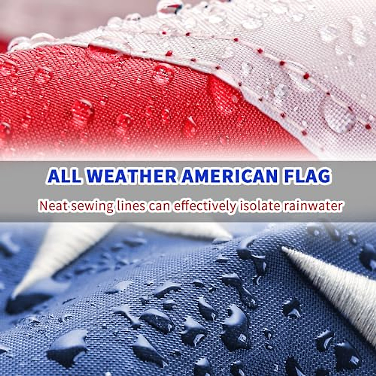 American Flag,3x5 American Flag Outdoor Heavy Duty Made In Usa,American Flags For Outside 3x5, Built For Outdoor Use,The Best Us Outdoor Flags(100% Made In Usa)
