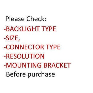 Generic New 11.6" HD Slim 30 PINS Laptop Replacement LED LCD Screen/Panel Compatible with KD116N5-30NV-A6