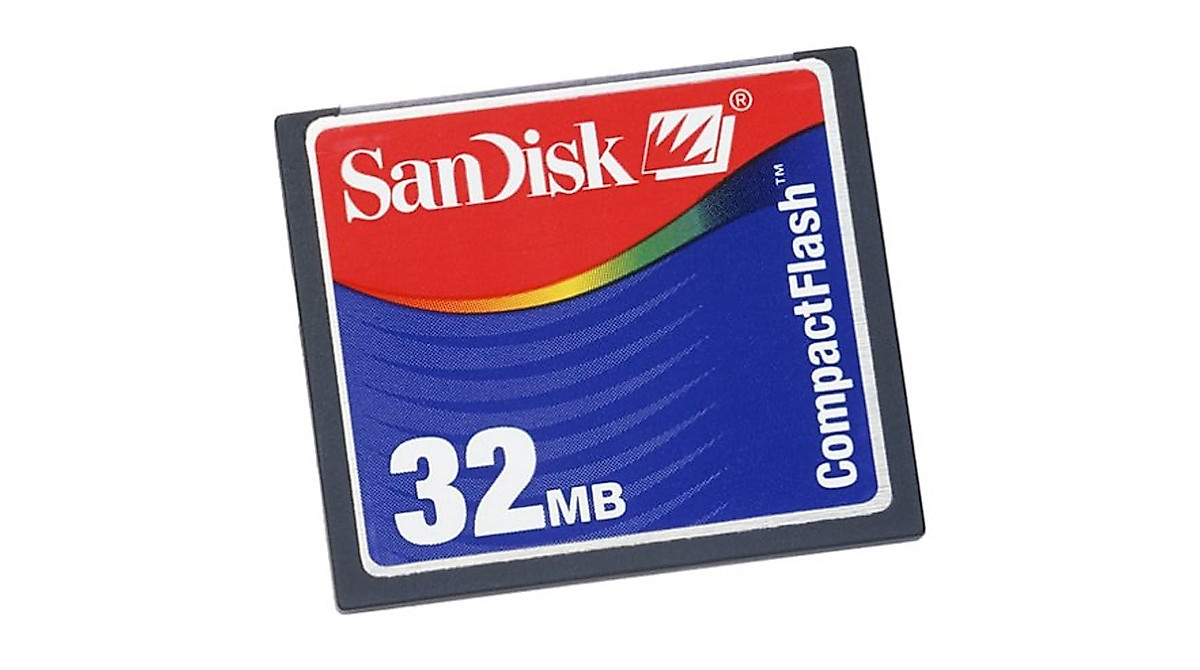 SanDisk 32 MB CompactFlash Card - Reliable Storage