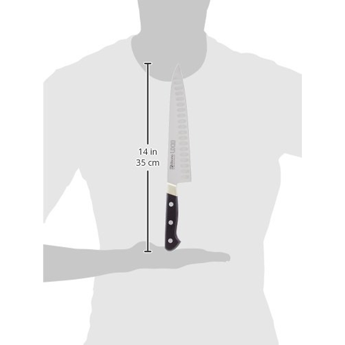 Misono UX10 Series Chef's Knife Salmon No.762/8.3 inches (21 cm)