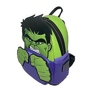 Loungefly The Incredible Hulk Marvel Comics Cosplay Womens Double Strap Shoulder Bag Purse