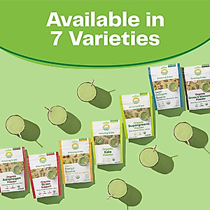 Amazing Grass Super Greens Booster: Greens Powder Smoothie Mix with Spirulina, Moringa, Wheat Grass & Kale Smoothie Booster, Chlorophyll Providing Greens, 30 Servings